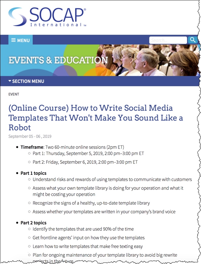 How to Write Social Media Templates That Won't Make You Sound Like a ...